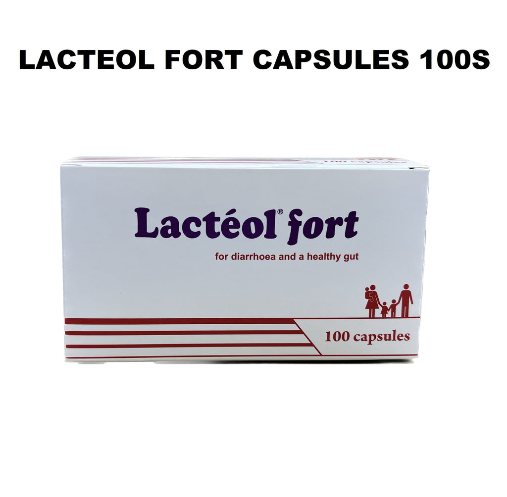 LACTEOL FORT PROBIOTICS CAPS 100 CAPSULES - Woods Pharmacy