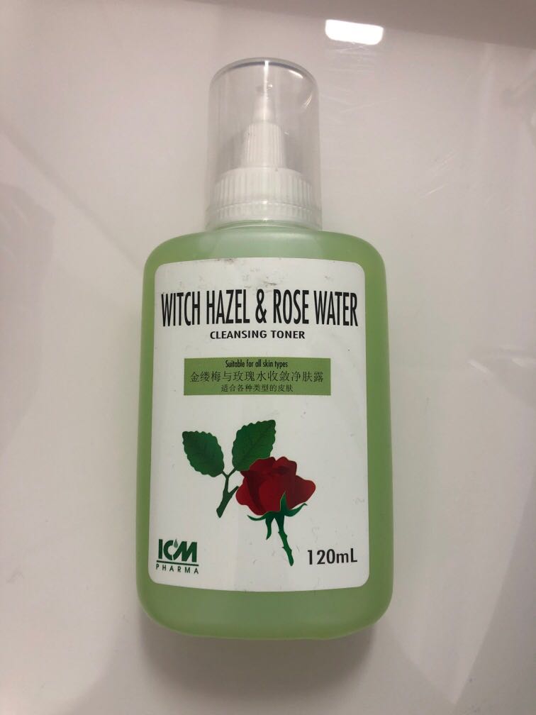 Witch Hazel + Rose Water 120ml - Woods Pharmacy