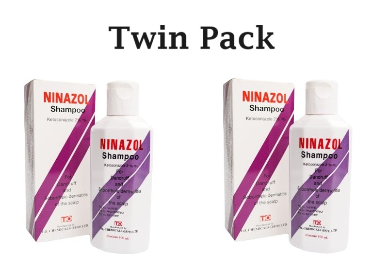 NINAZOL SHAMPOO 100ml x 2 - Twin pack - Woods Pharmacy