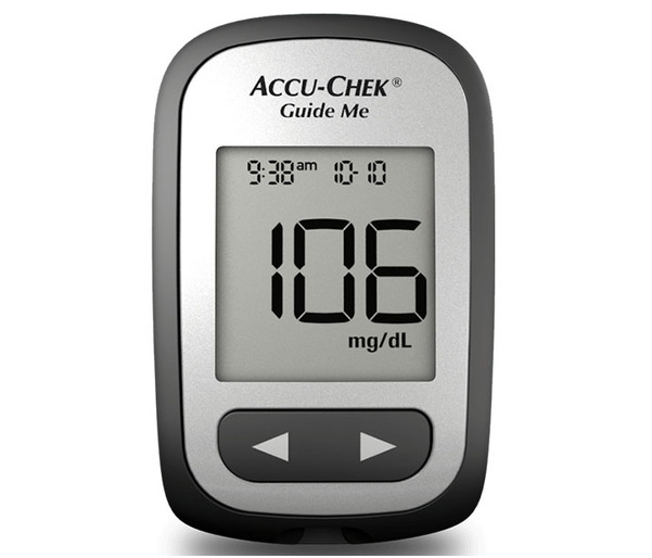 Accu-Chek Guide Me Meter (mmol) +50s Strip - Woods Pharmacy