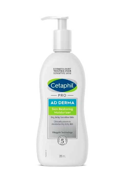 Cetaphil PRO AD Derma Skin Restoring Moisturizer 295ml X 2 - Woods Pharmacy