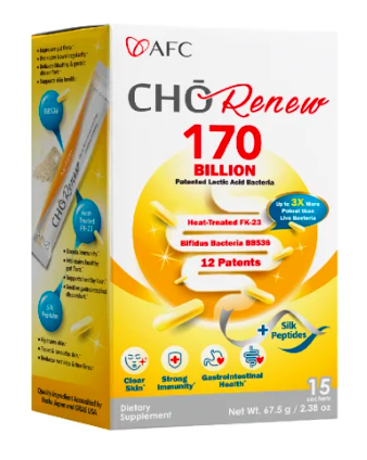 AFC CHO Renew ( 170 Billion Probiotics ) 4.9g x 15 Sachets - Woods Pharmacy
