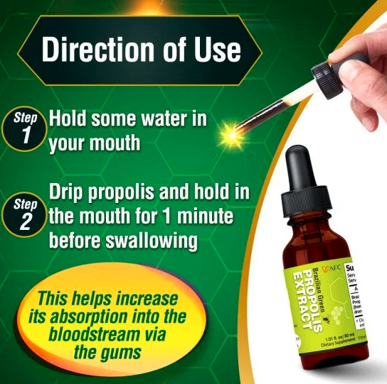 AFC Brazilian Green Propolis 35ml Extract - Woods Pharmacy