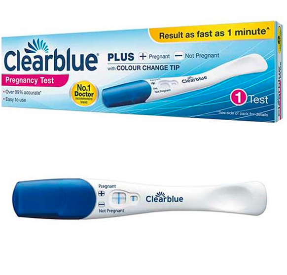 Clearblue Plus Pregnancy Test Kit 1s - Woods Pharmacy