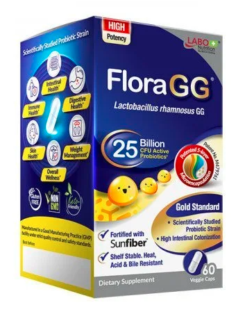 Labo Nutrition Flora GG 60 Capsules - Woods Pharmacy