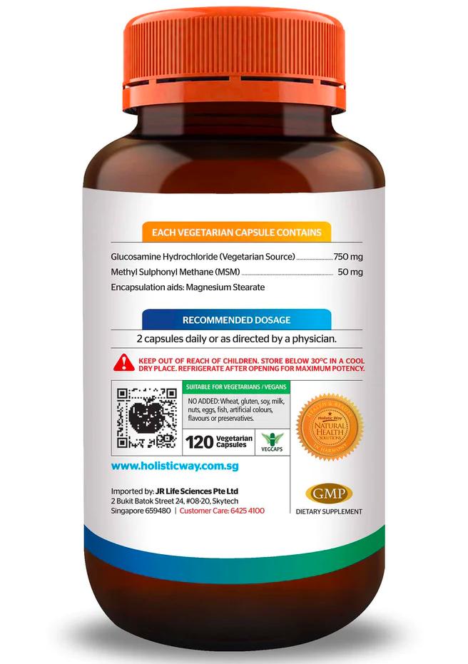 Holistic Way Vegetarian Joint Food 120's Capsules - Woods Pharmacy