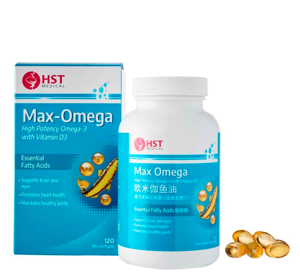 HST Max Omega(120)mini soft-gels - Woods Pharmacy