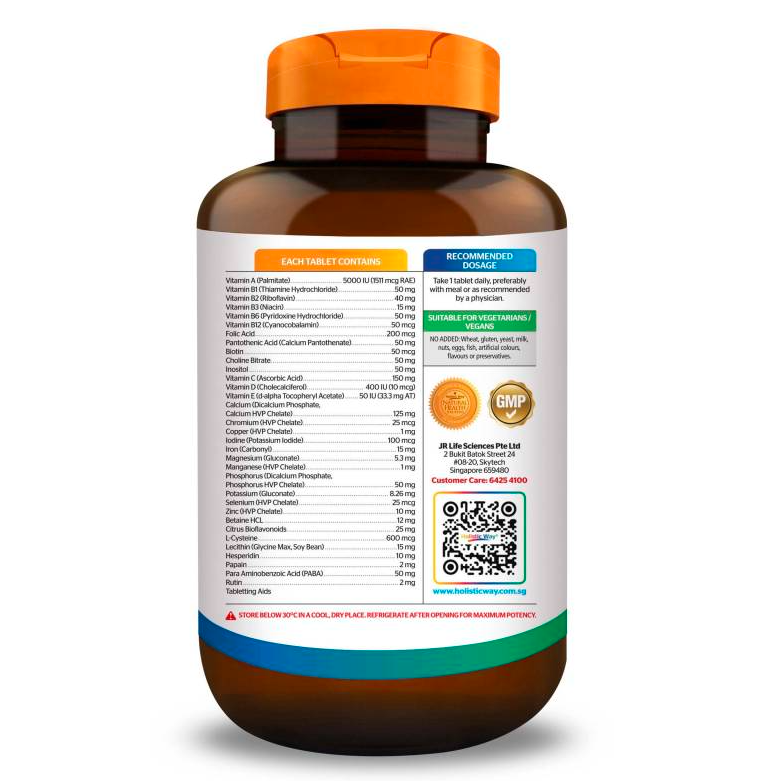 Holistic Way Mega Multi Once A Day(60 Tablets) - Woods Pharmacy