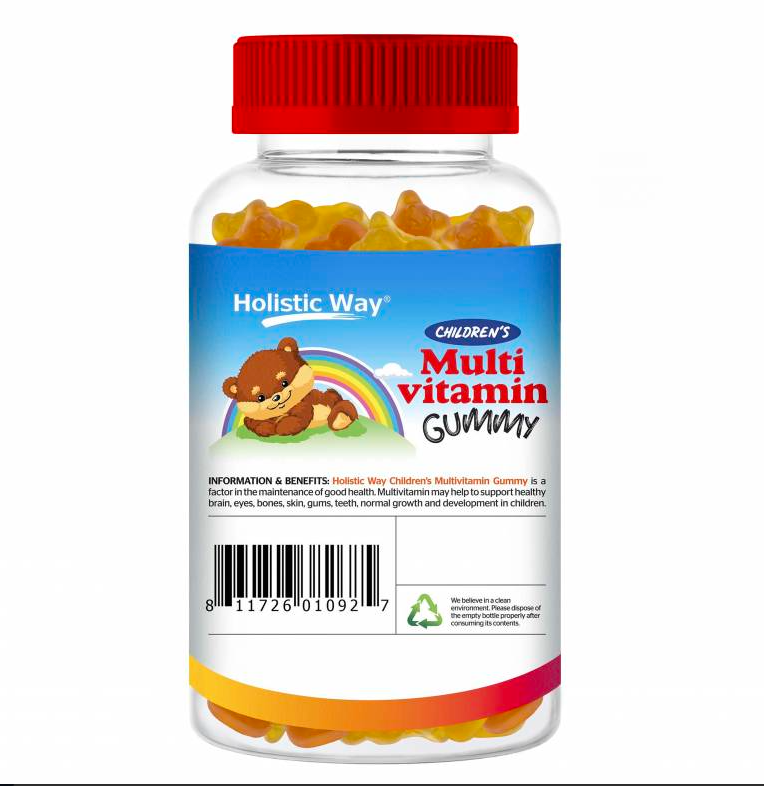 Holistic Way Kids Multi-Vitamin Bear Gummy(90 Gummies) - Woods Pharmacy