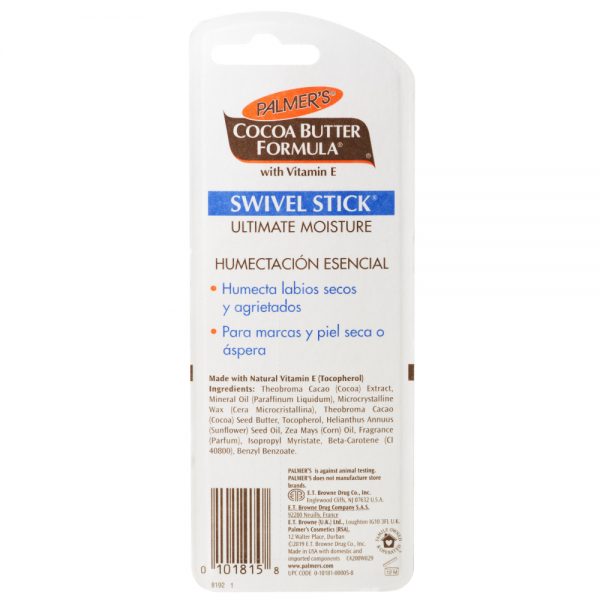 Palmer’s Cocoa Butter Swivel Stick (14g) X 2 with FREE PALMERS SAMPLES ...