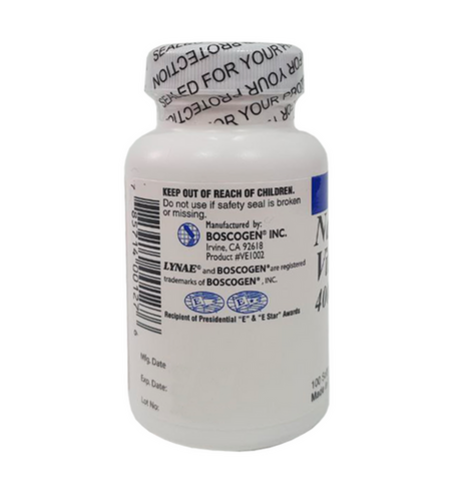 Natural Vitamin E 400 I.U.100 softgels - Woods Pharmacy