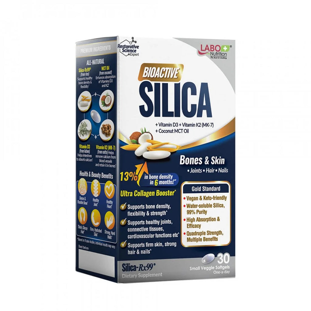 LABO Nutrition Bioactive Organic Silica 30 softgels - Woods Pharmacy