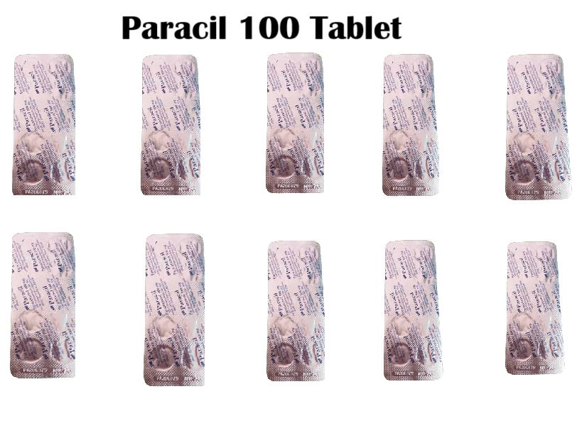 Paracil Tablets - Paracetamol 500mg 100 Tablets - Woods Pharmacy