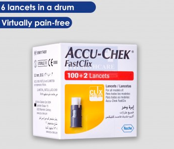 Accu-Chek Fastclix 102 Lancets - Woods Pharmacy