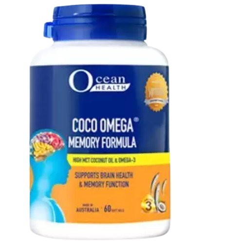 Ocean Health Coco Omega Memory Formula Softgel 60s - Woods Pharmacy