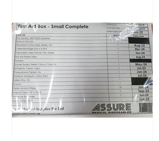 Assure First Aid Box, Complete Small - Woods Pharmacy