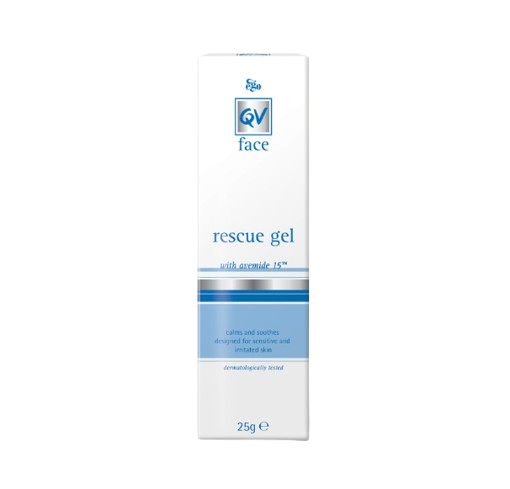 QV FACE RESCUE GEL 25G - Woods Pharmacy