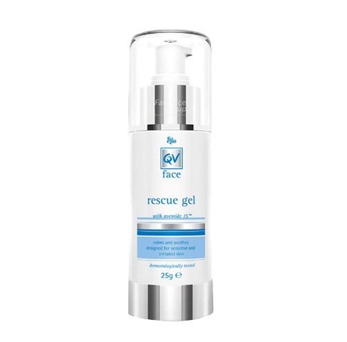 QV FACE RESCUE GEL 25G - Woods Pharmacy
