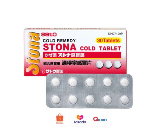 SATO STONA COLD TABLETS 30s - TWIN PACK - Woods Pharmacy