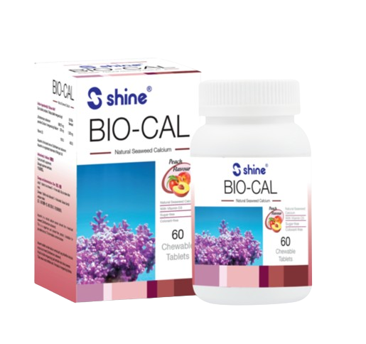 Shine Bio Cal Chewable Tablet 60s - Woods Pharmacy