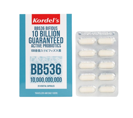 Kordels BB536 Bifidus 10 Billion 20capsules - Woods Pharmacy