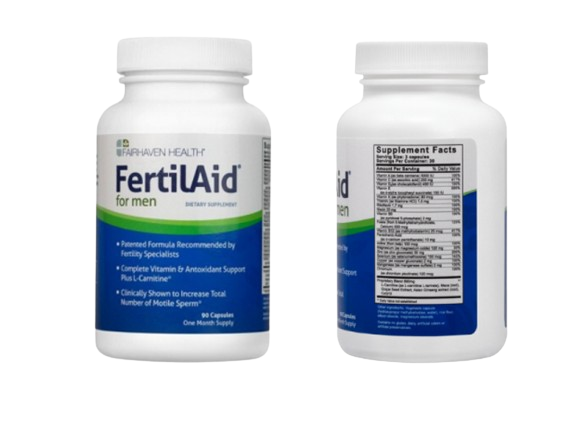 FertilAid for Men - Clinically shown to improve sperm count & motility ...