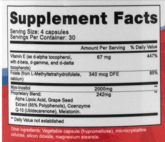 OvaBoost for Women - Improves Egg Quality & Ovarian Function - Woods ...