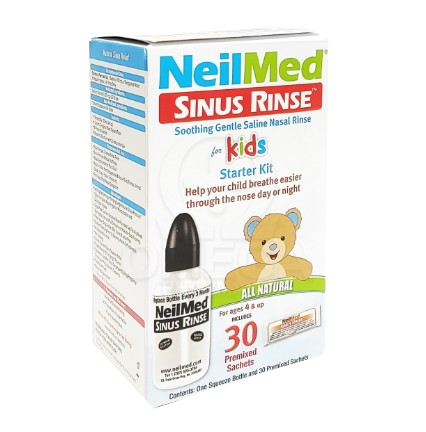 Neilmed Sinus Rinse Starter Kit for Kids - Paediatric 30 Sachets with ...
