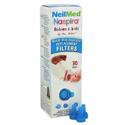 Neilmed Nasal Oral Aspirator Replacement Filters for Naspira- 30 Filte ...
