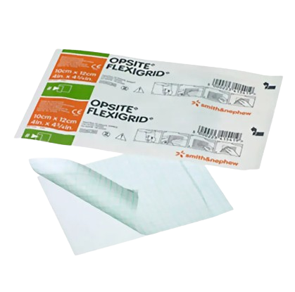 SMITH & NEPHEW S&N OPSITE FLEXIGRID 10 X 12 CM 50S - Woods Pharmacy
