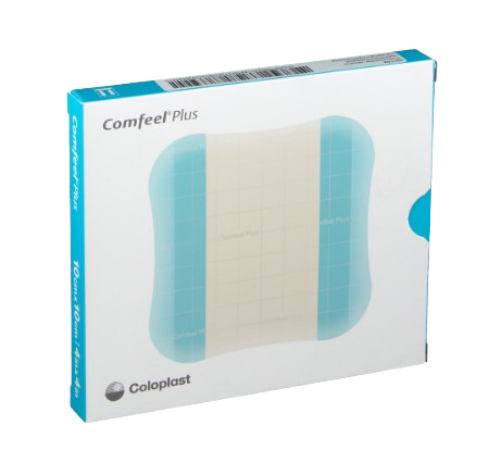 COLOPLAST COMFEEL PLUS ULCER DRESSING 10 X 10 CM 10'S - Woods Pharmacy