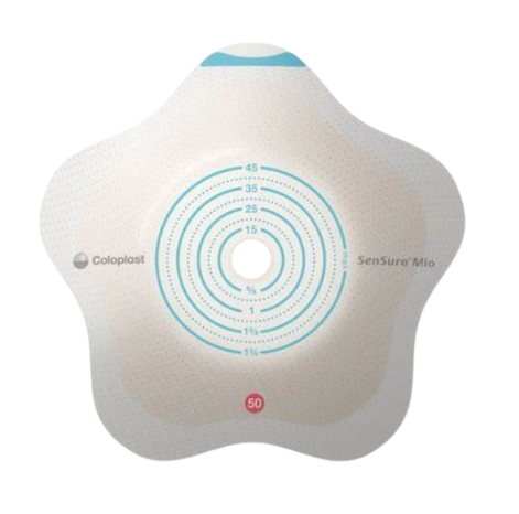 COLOPLAST SENSURA MIO CONCAVE Baseplate with EAR 60 MM 5'S - Woods Pharmacy