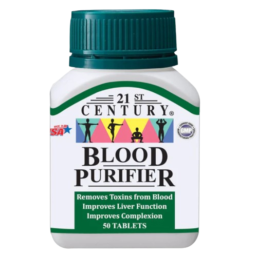 21st Century Blood Purifier 50 Tablets x 2 - Twin pack - Woods Pharmacy