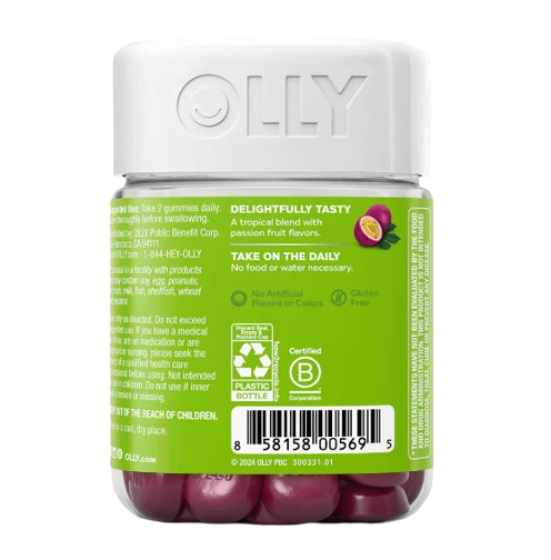 OLLY DAILY ENERGY 60s x 2 - Twin pack - Woods Pharmacy