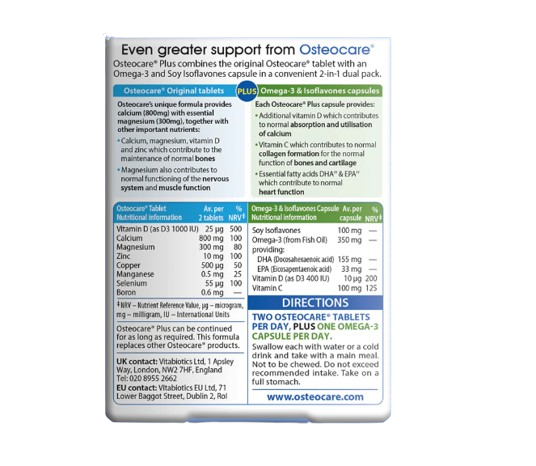 Osteocare TAB 30S - Woods Pharmacy