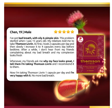 "THOMSON LIVRIN caplets 120 + 30 tablets - Milk thistle extract from E ...