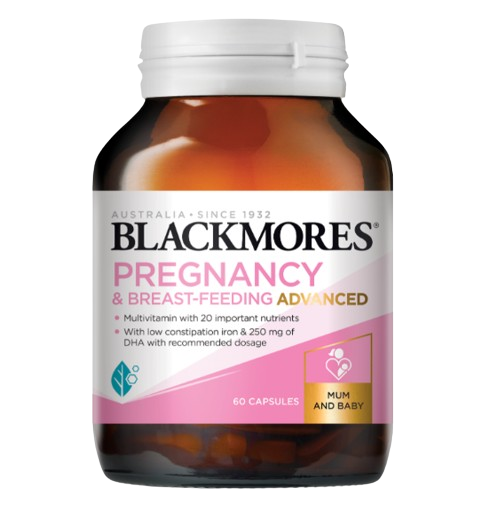 Blackmores Pregnancy + Breast Feeding Advance 120s - Woods Pharmacy