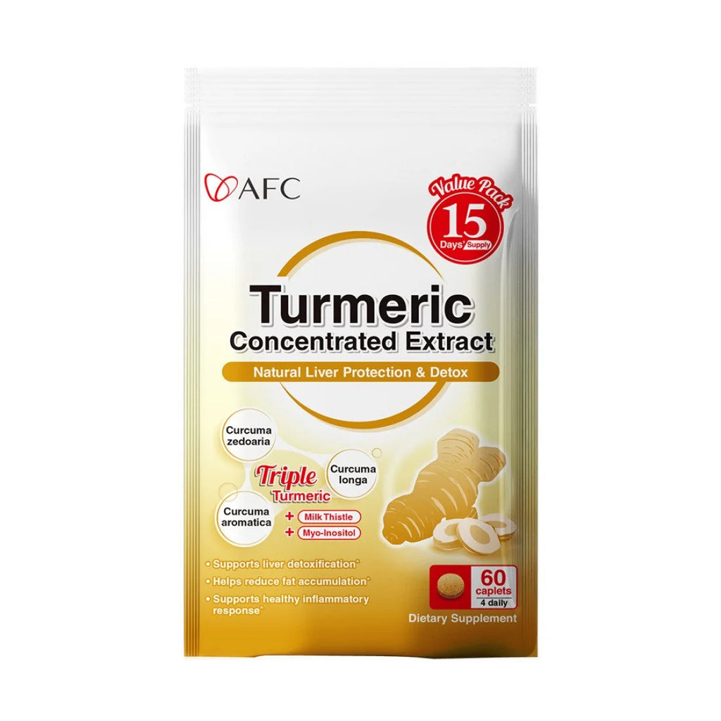 AFC Turmeric Concentrated Extract 60s x 2 - Woods Pharmacy