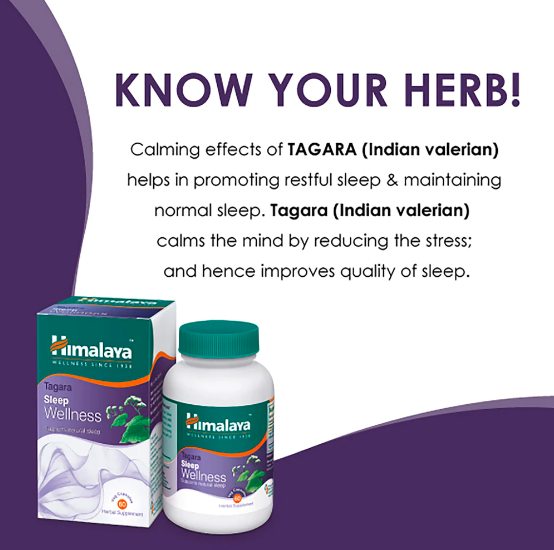 Himalaya Tagara Sleep Wellness 60s x 2 - Woods Pharmacy