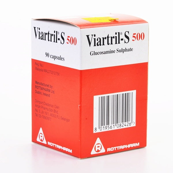 Viartril-S 500mg Capsules 90s - Woods Pharmacy