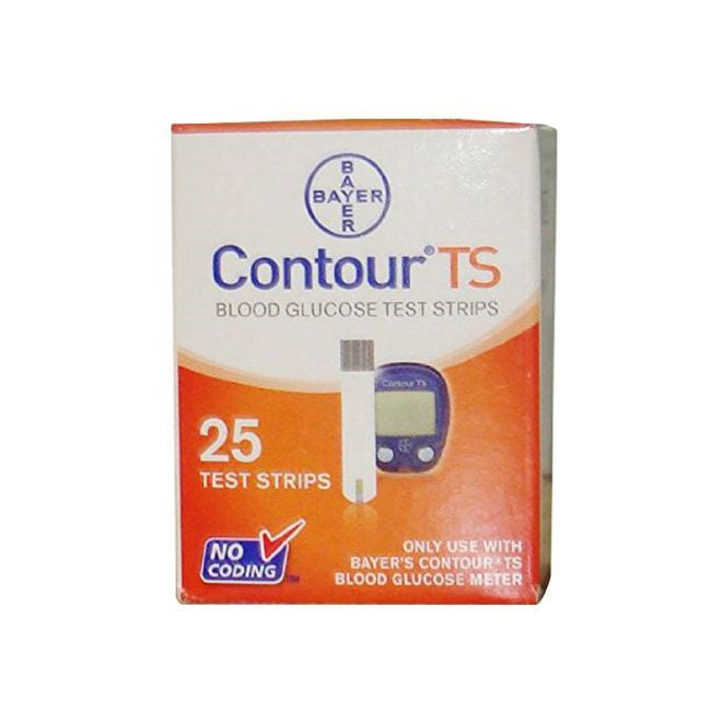 Bayer Contour Test Strips 25s - Woods Pharmacy