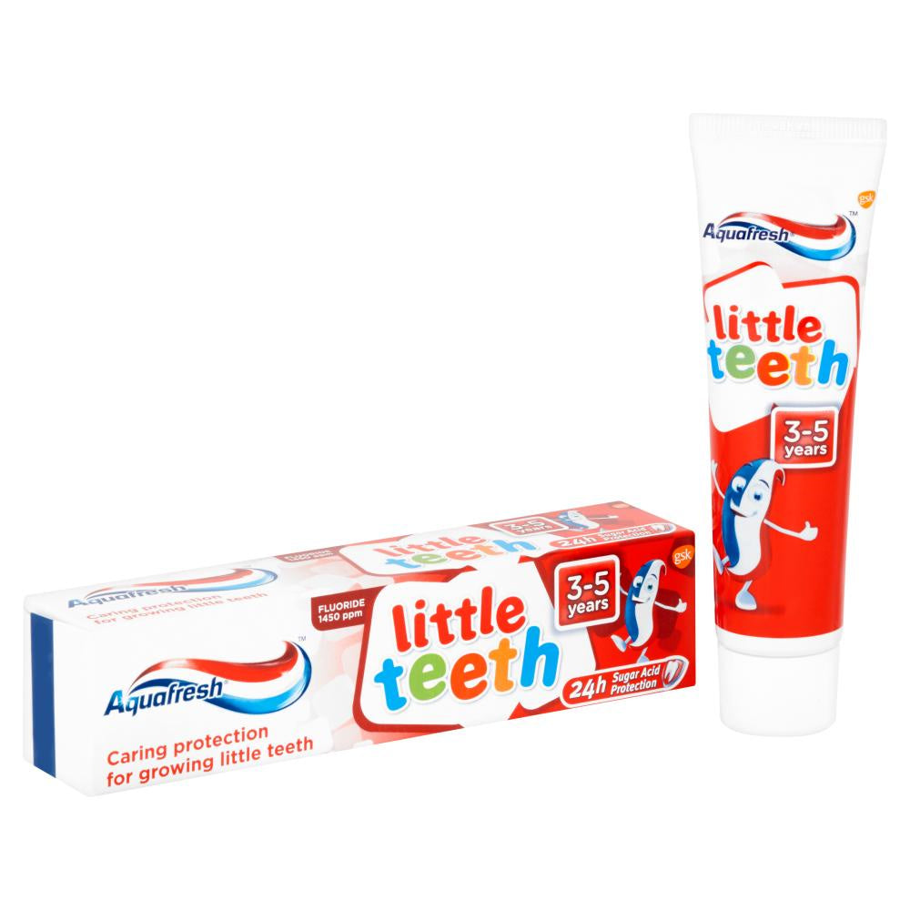 Aquafresh Little Teeth 50ml Toothpaste - Woods Pharmacy
