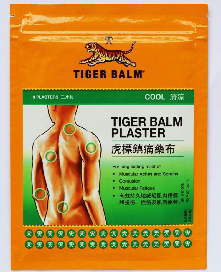 TigerBalm Cool Plaster Large 10 x 14 cm- 3 Patch - Woods Pharmacy
