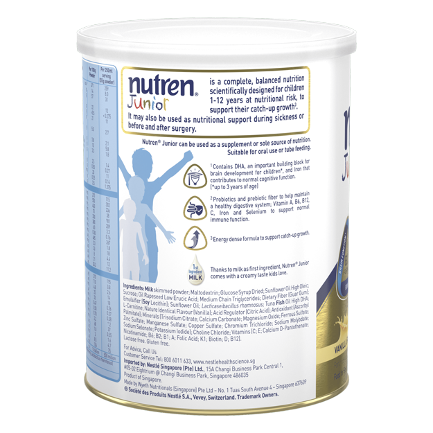 NUTREN JUNIOR POWDER 850G - Woods Pharmacy