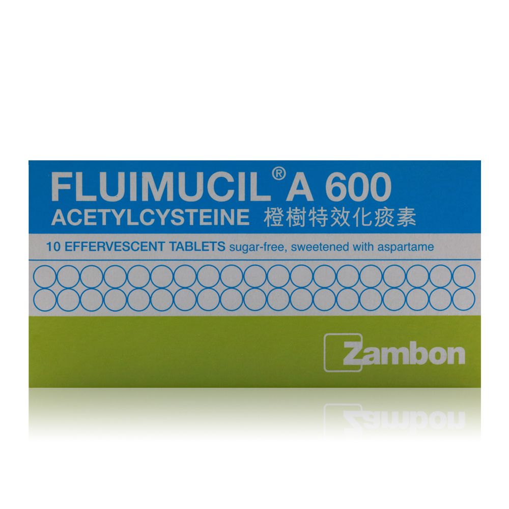 Fluimucil Tabs 600mg Twin pack - Woods Pharmacy