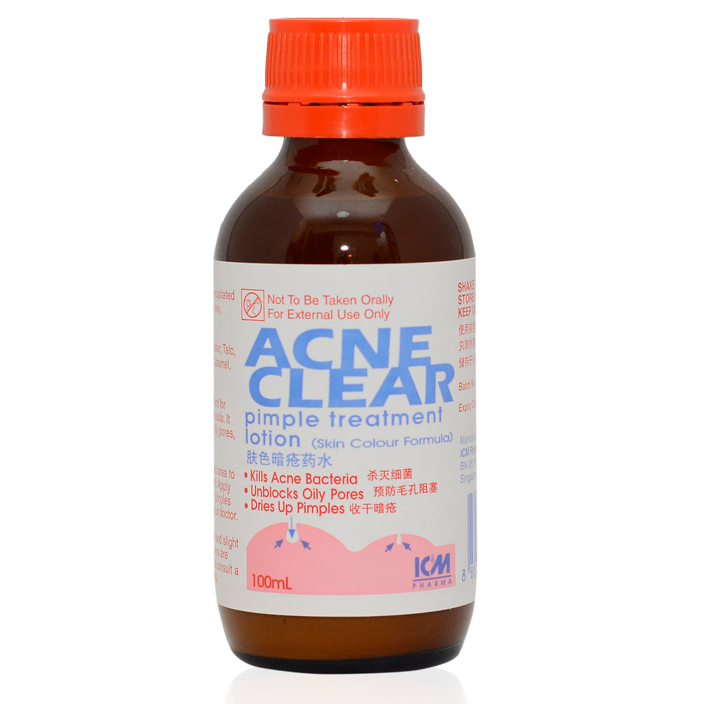 ICM PHARMA Acne Clear Lotion 100ml - Woods Pharmacy