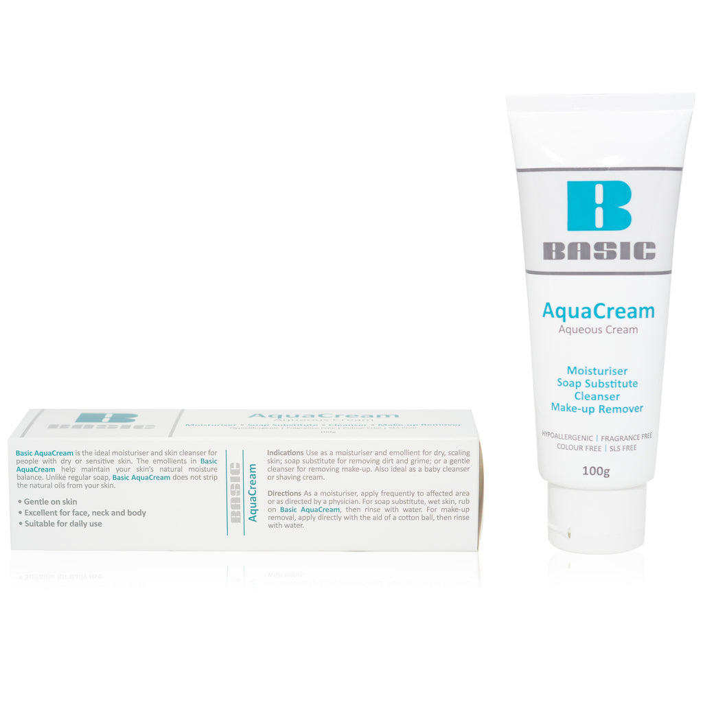 Twin Pack - 2 X ICM PHARMA AquaCream 100g. Aqueous Cream (SLS Free ...