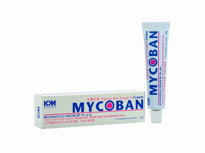 Mycoban Cream 15gm - Woods Pharmacy