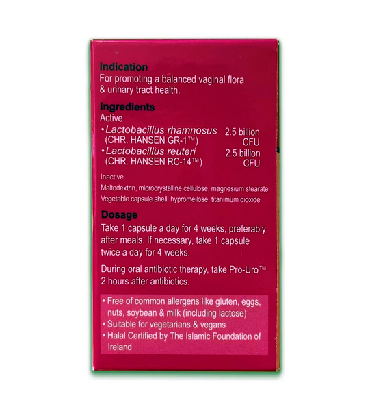 [CLINIC EXCLUSIVE] Pro-Uro 28 vegeterian capsules - Woods Pharmacy