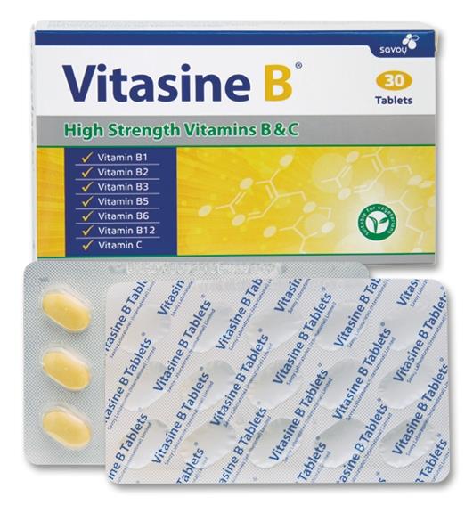Vitasine B Tabs 30s - Woods Pharmacy